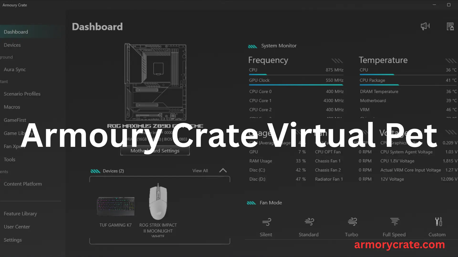 Armoury Crate Virtual Pet: Must-Have Feature